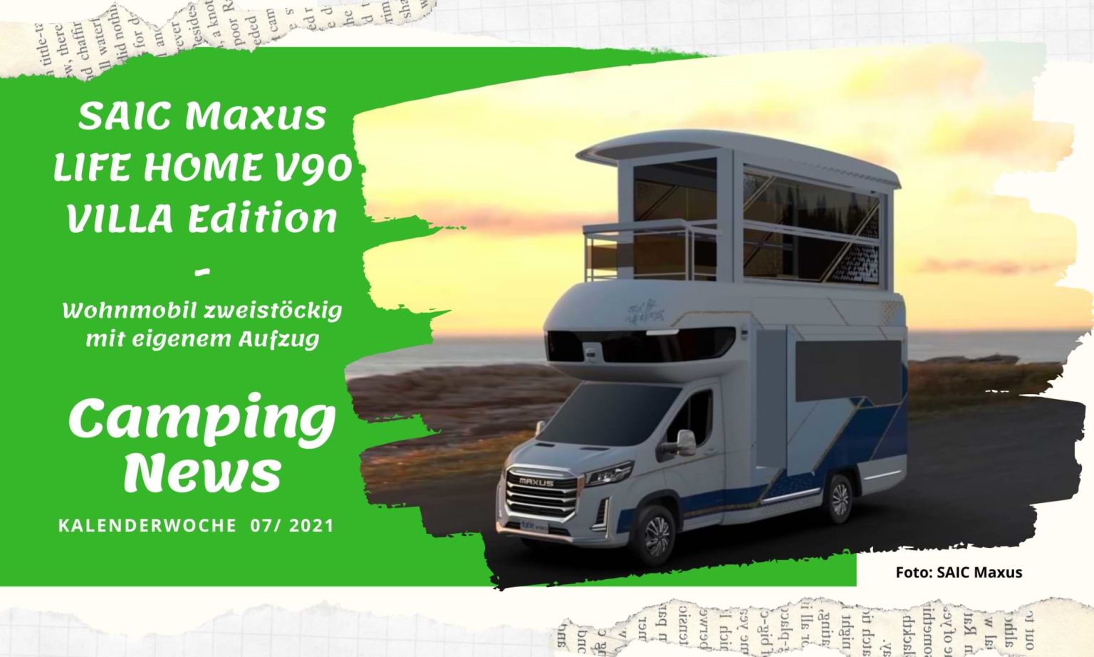 SAIC Maxus Life Home V90 Villa Edition Preis und Ausstattung